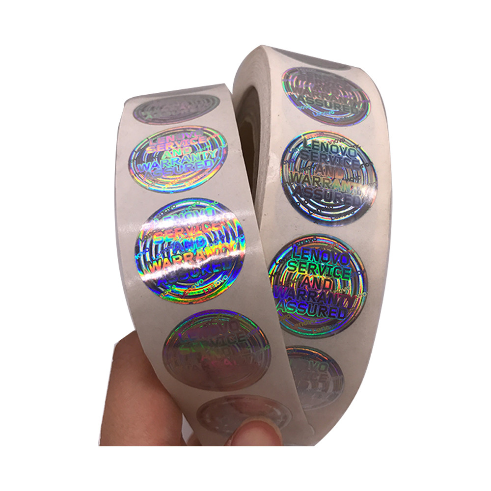 Stiker Otentik Hologram Gulungan 3D 3D Tahan Air